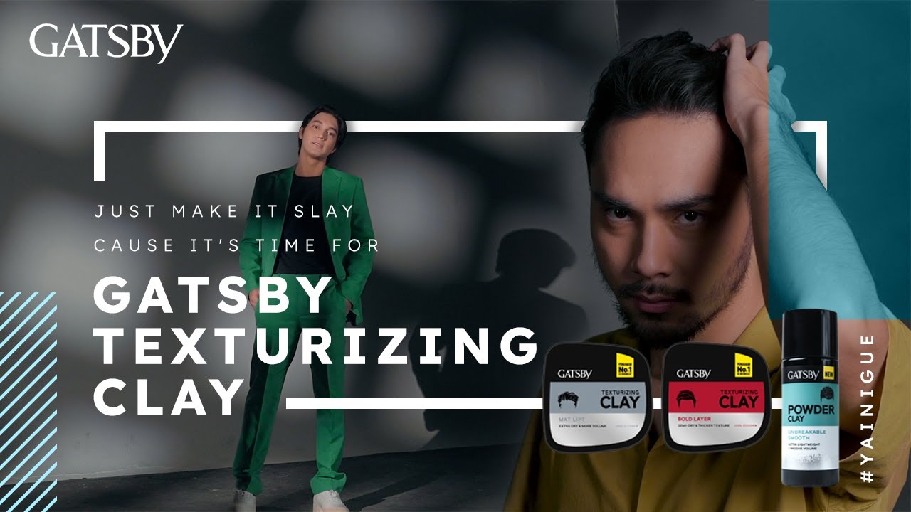 GATSBY Texturizing Clay - It's a New Trend! - YouTube