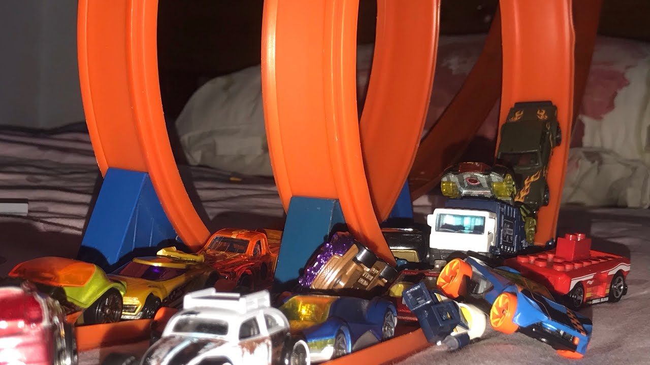 SIDE BY SIDE 2 LANE LOOP RACING! Hotwheels weekly race | Week: 3 | Race ...