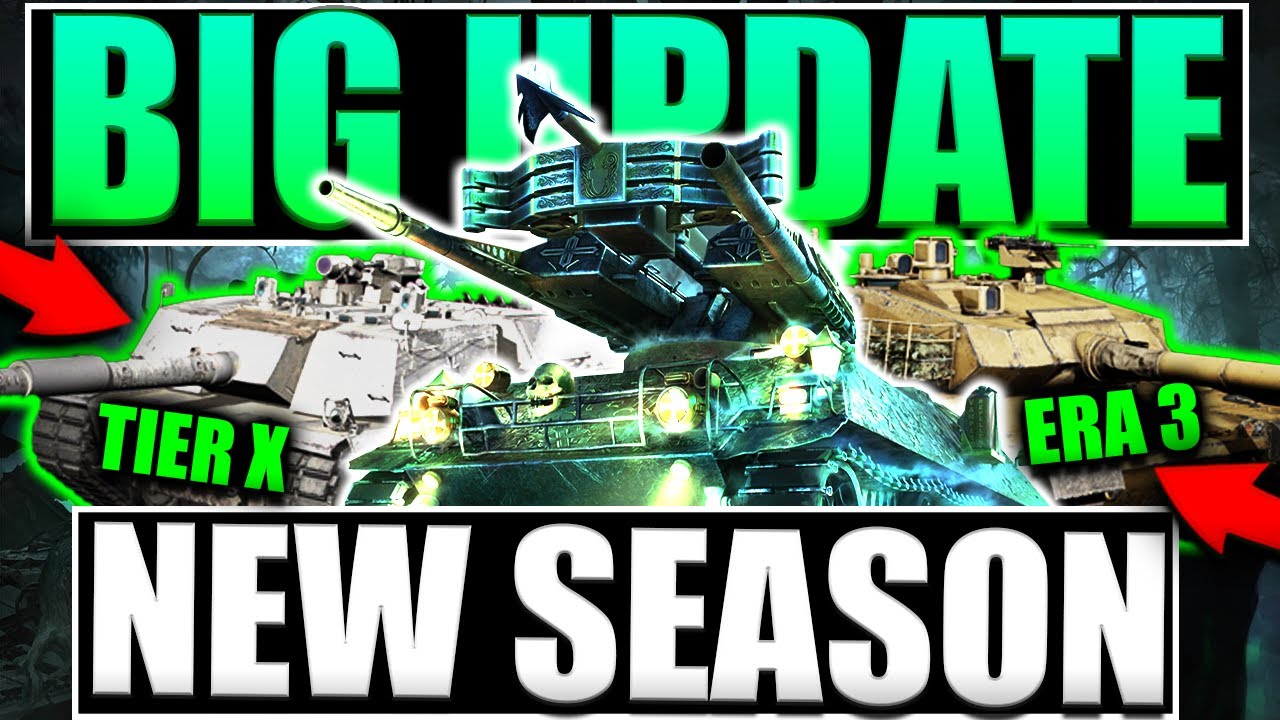 BRAND NEW SEASON UPDATE!! World of Tanks Console NEWS - YouTube