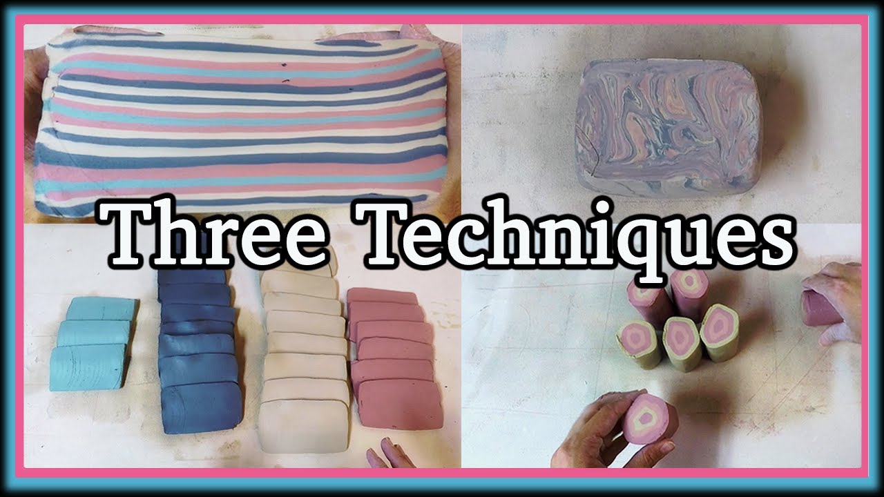 How to Make AGATEWARE/NERIKOMI Patterns - YouTube