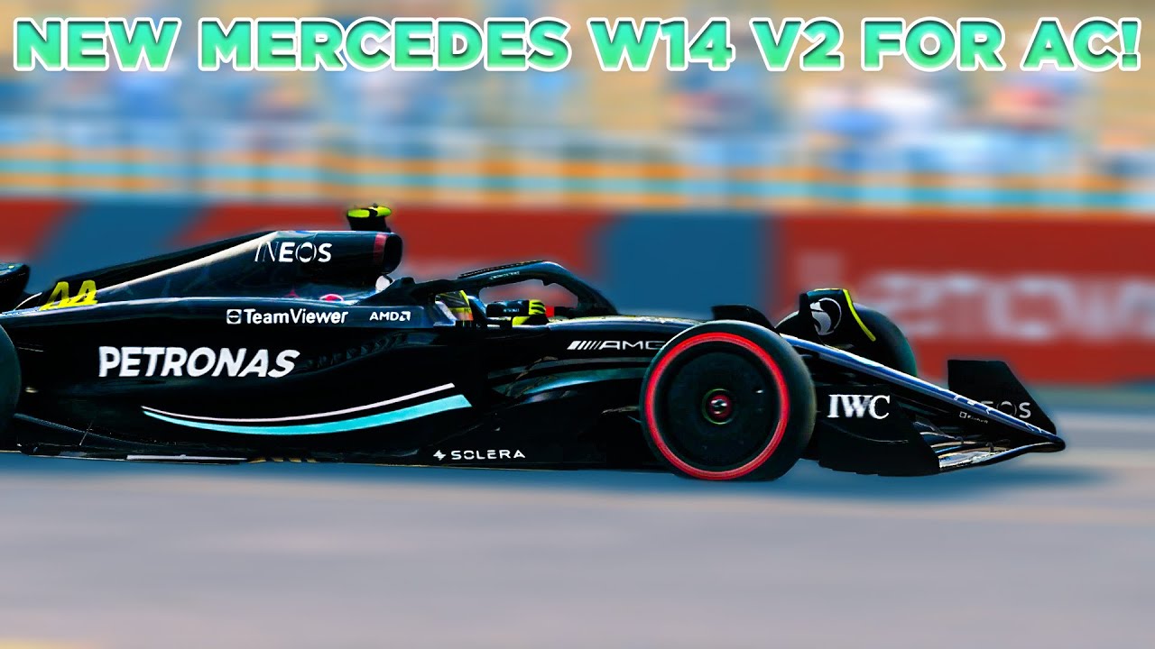 NEW Mercedes W14 V2! - YouTube