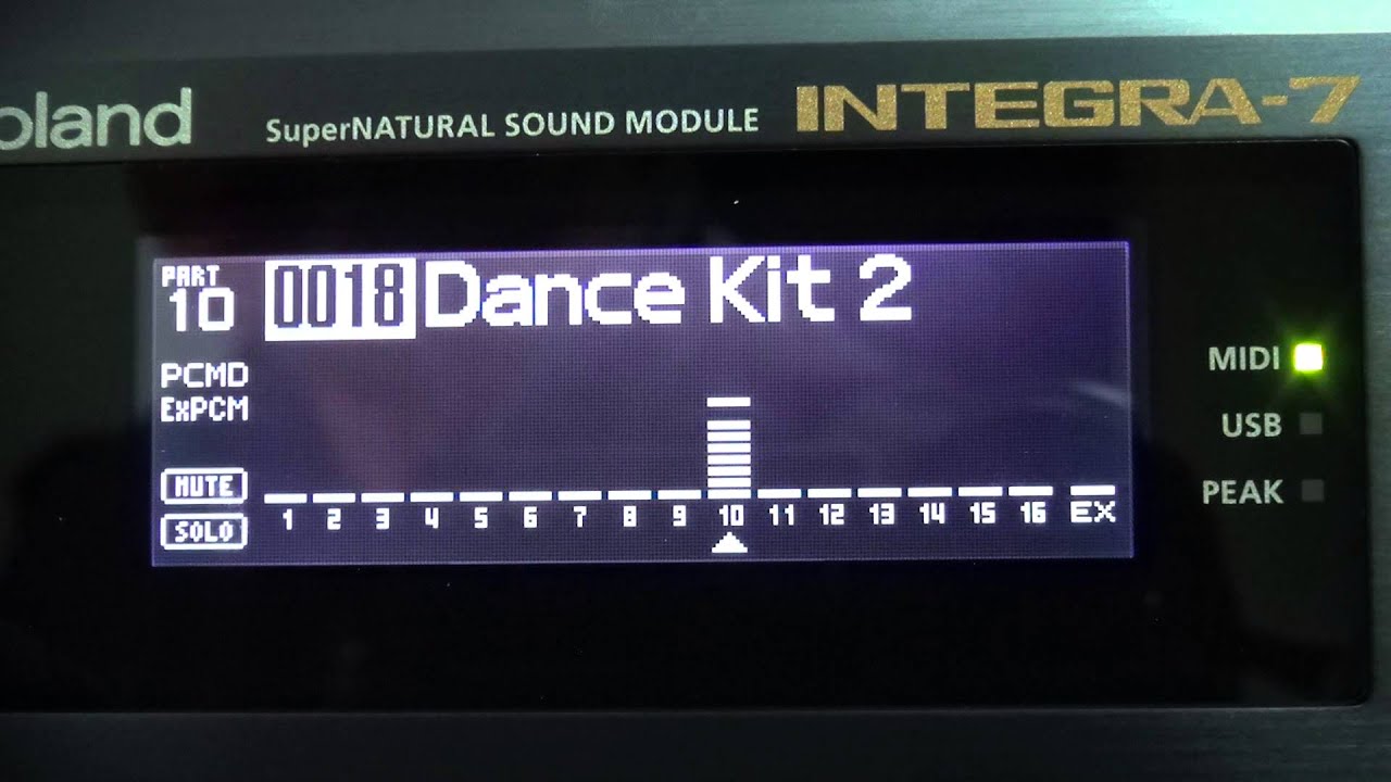 Roland INTEGRA-7 ..... Kits Test - YouTube