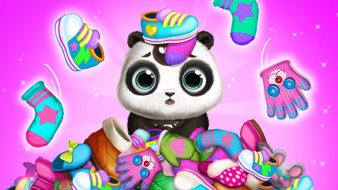 Clean up with Messy Panda Lu 🐼 Panda Lu Baby Bear Care 2 ⭐ TutoTOONS ...