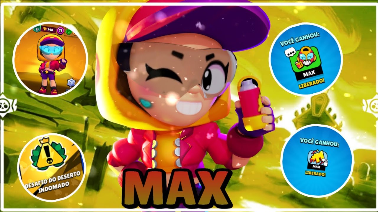 Max Streetwear💛| New skin + untamed desert challenge| Brawl Stars - YouTube