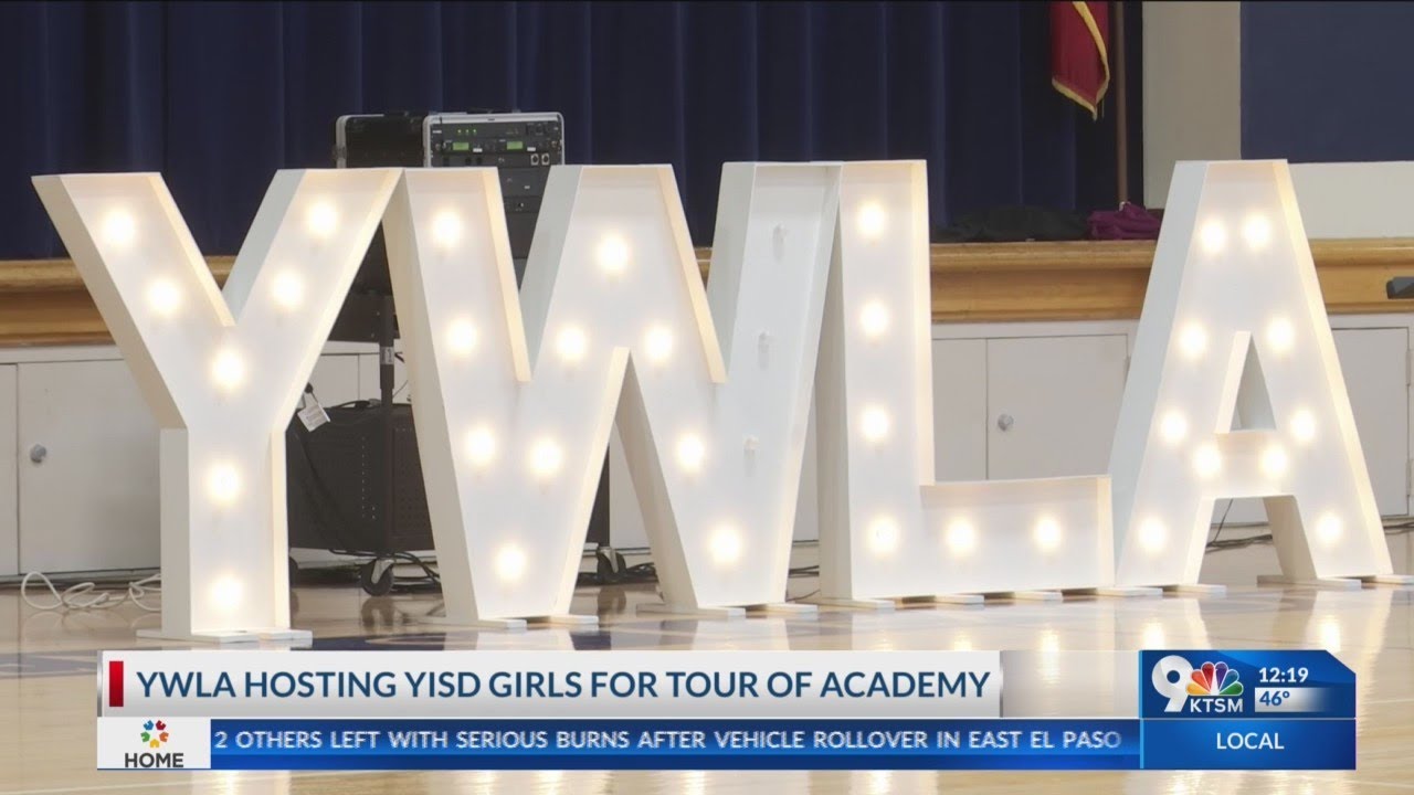YWLA hosting girls for Tour of academy - YouTube