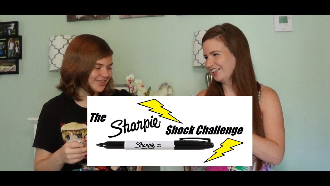 The Sharpie Shock Challenge - YouTube