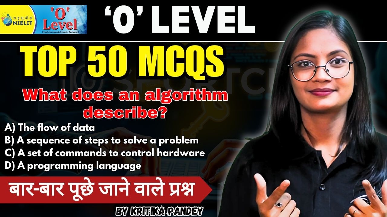 O Level MCQs | Top 50 "O" Level Question & Answer | Computer Tech ...