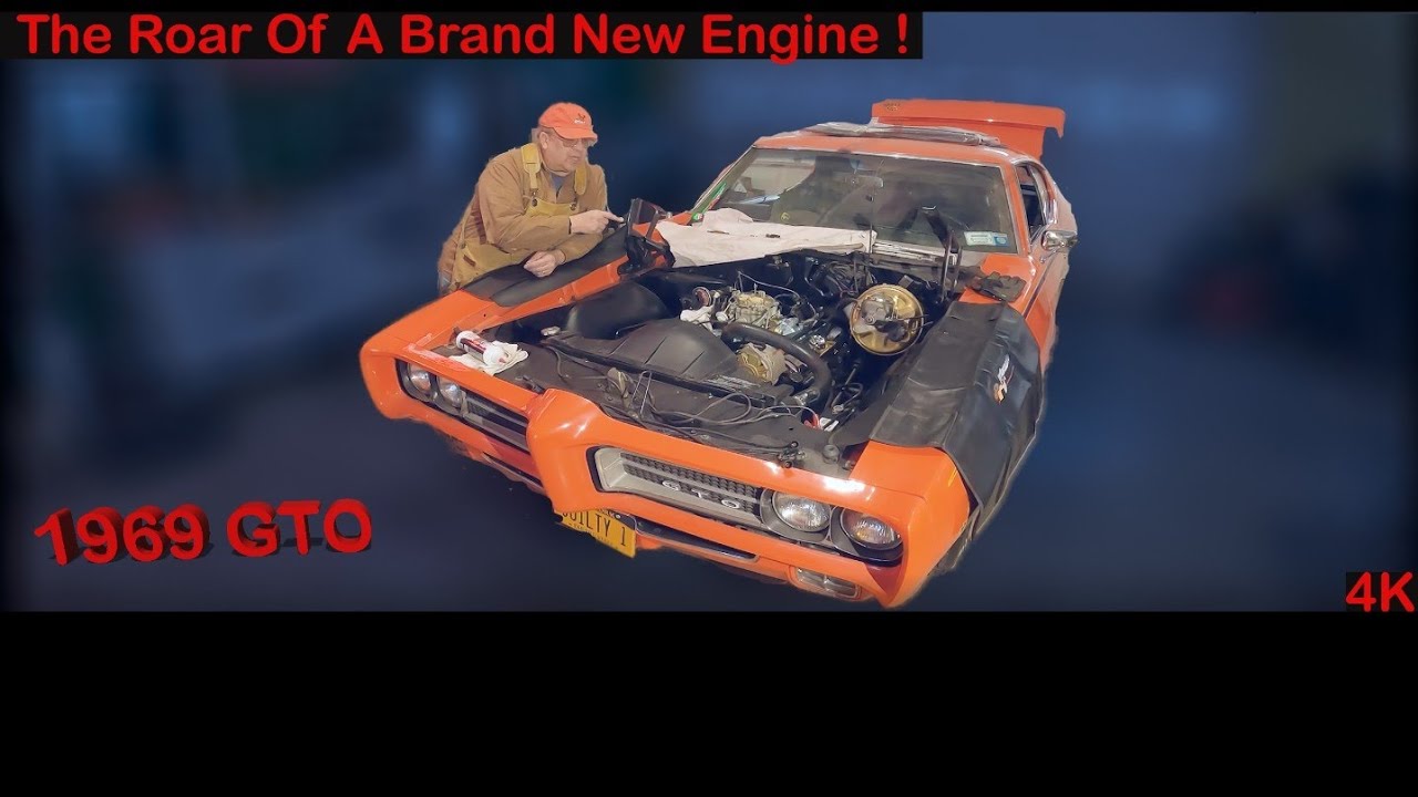 1969 Pontiac GTO Judge - New Engine Swap - YouTube