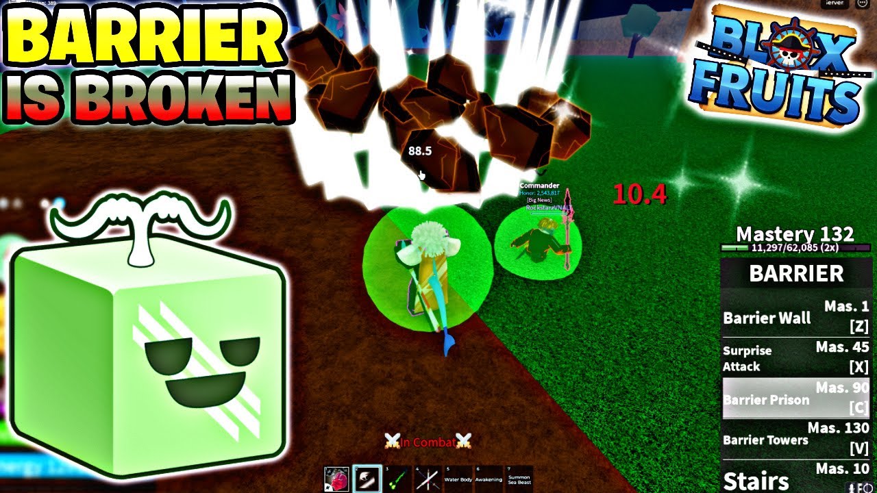 Bounty Hunting with OP Barrier Fruit Combo Blox Fruits! Bounty Hunt ...