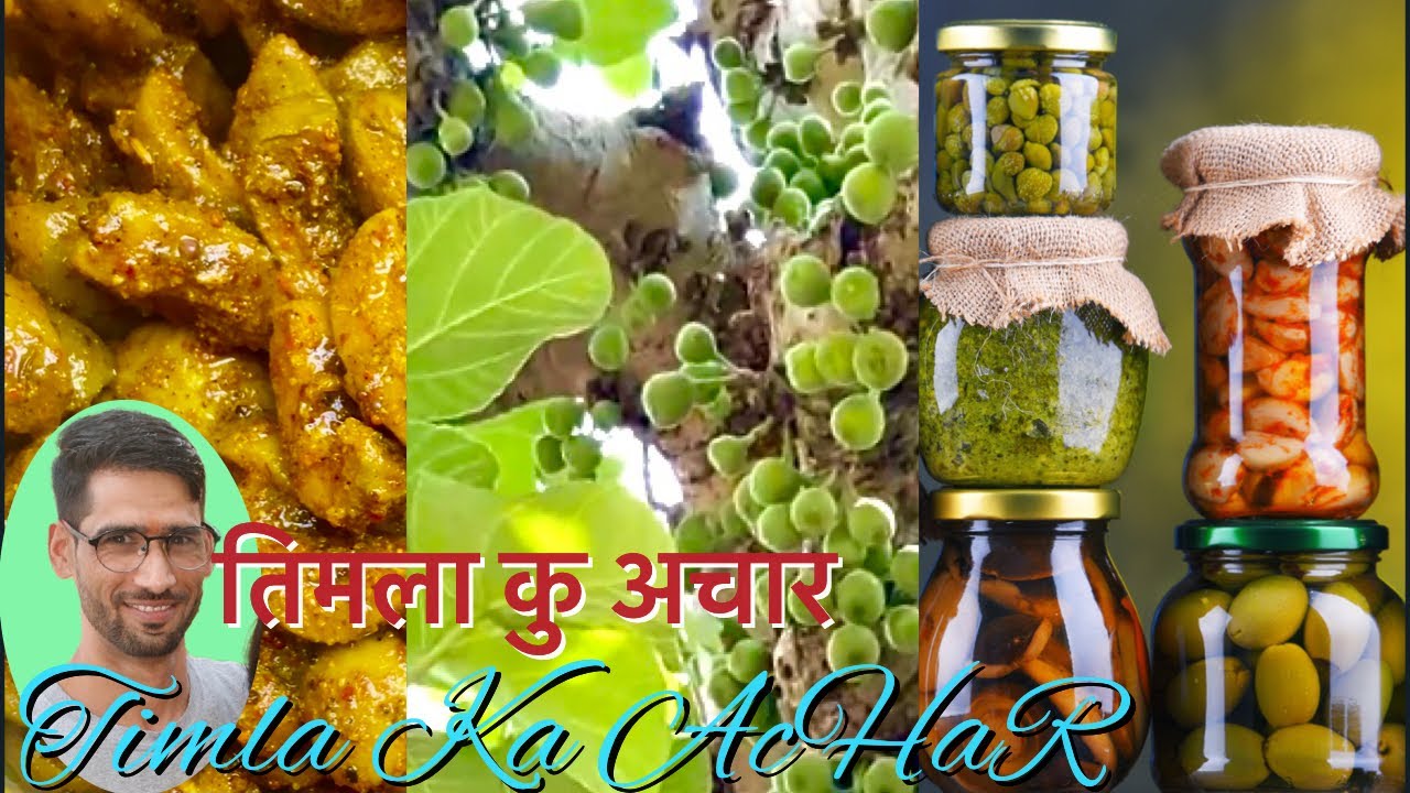तिमला का अचार ॥ Timla ka achhar ||gullar ka achar || Uttarakhandi ...