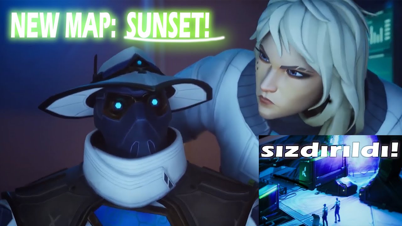 VALORANT YENİ HARİTA SIZDIRILDI! SUNSET! #newmap #sunset #valorant # ...