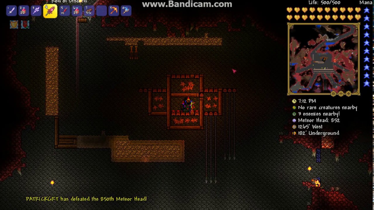 Terraria [Crimson key AFK farms] [info and how it work!] 1.3.5.3 - YouTube
