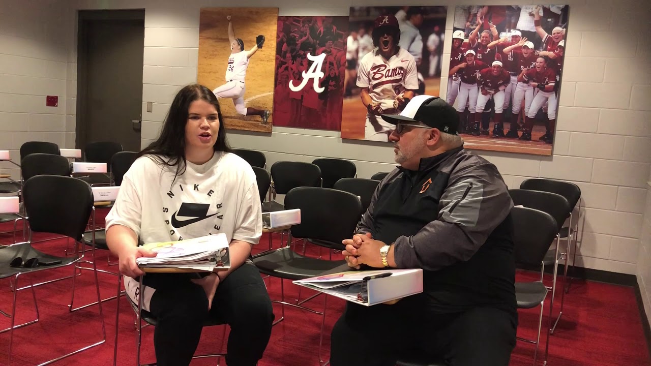 Charge Up with: Courtney Gettins, Senior, Alabama Crimson Tide Softball ...
