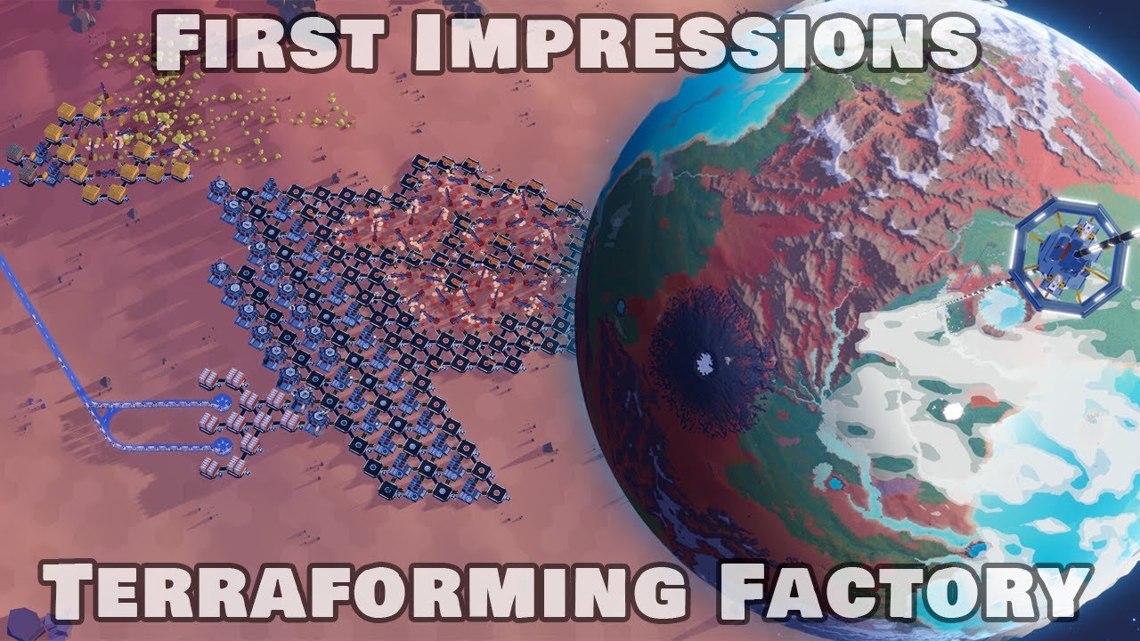 Plan B: Terraform - Building Factories & Supplying Colonies | First Impressions! - YouTube
