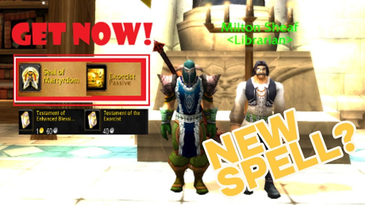 NPC - Librarian Milton Sheaf Location - WoW classic Season of discovery ...