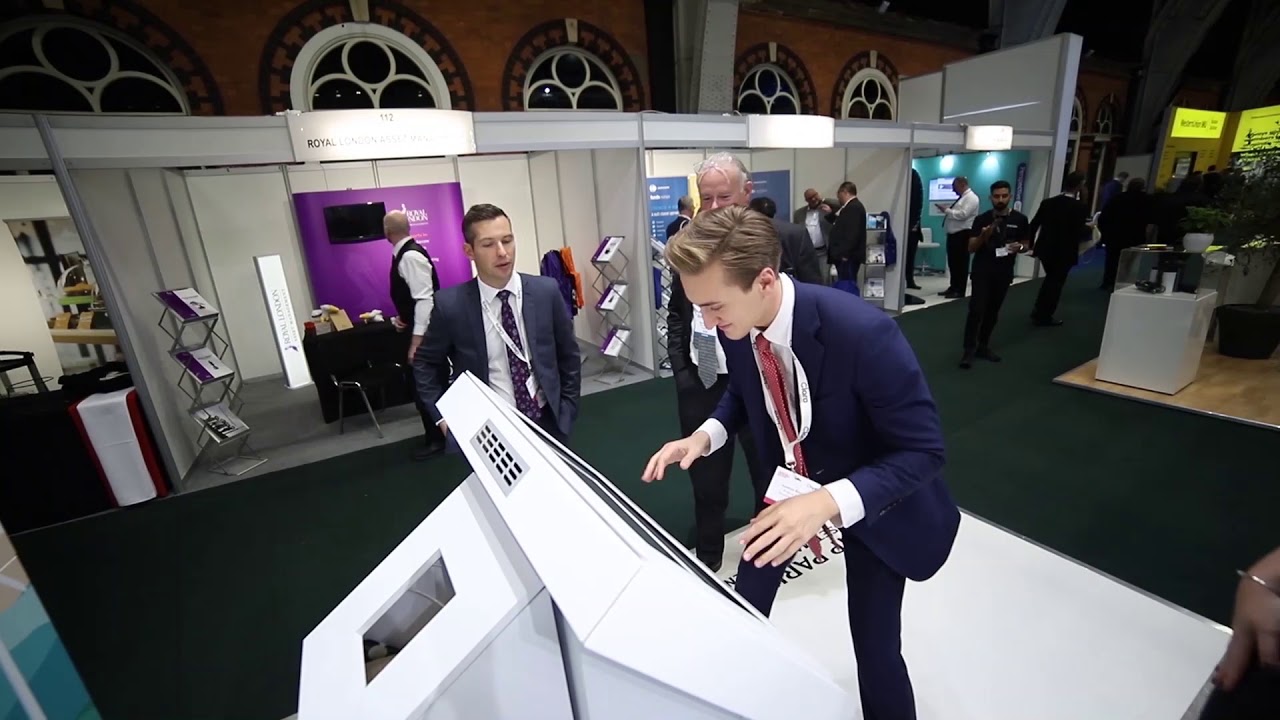 BNP Paribas 2019 at PLSA Interactive Exhibition Stand | Nimlok UK - YouTube