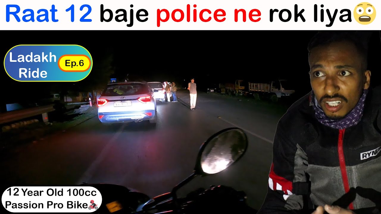 Rider gifted me GoPro Battery🥰 | Raat 12 baje police ne rok liya😥 ...