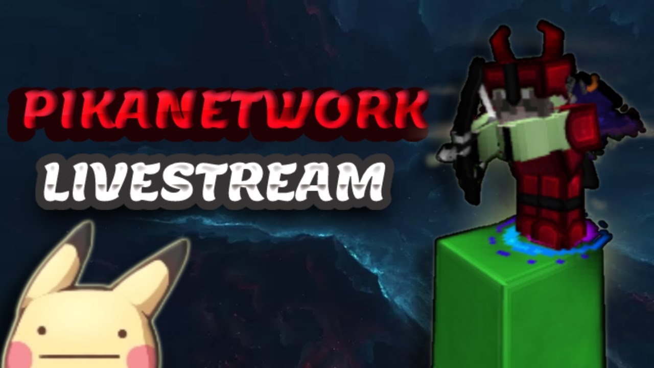 Playing on Pika Network cause I'm Bored!!![ROAD TO 300 SUBSCRIBERS ...