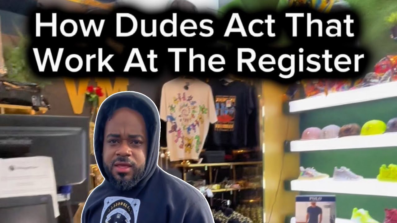 How Dudes Act That Do Customer Service 🤣 - YouTube