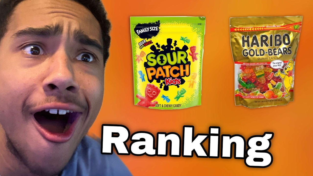 Ranking The Worst unhealthy Candy’s - YouTube