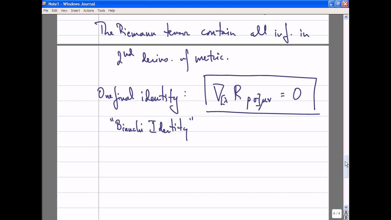 General Relativity, Lecture 11: Curvature. The Minimal Coupling ...