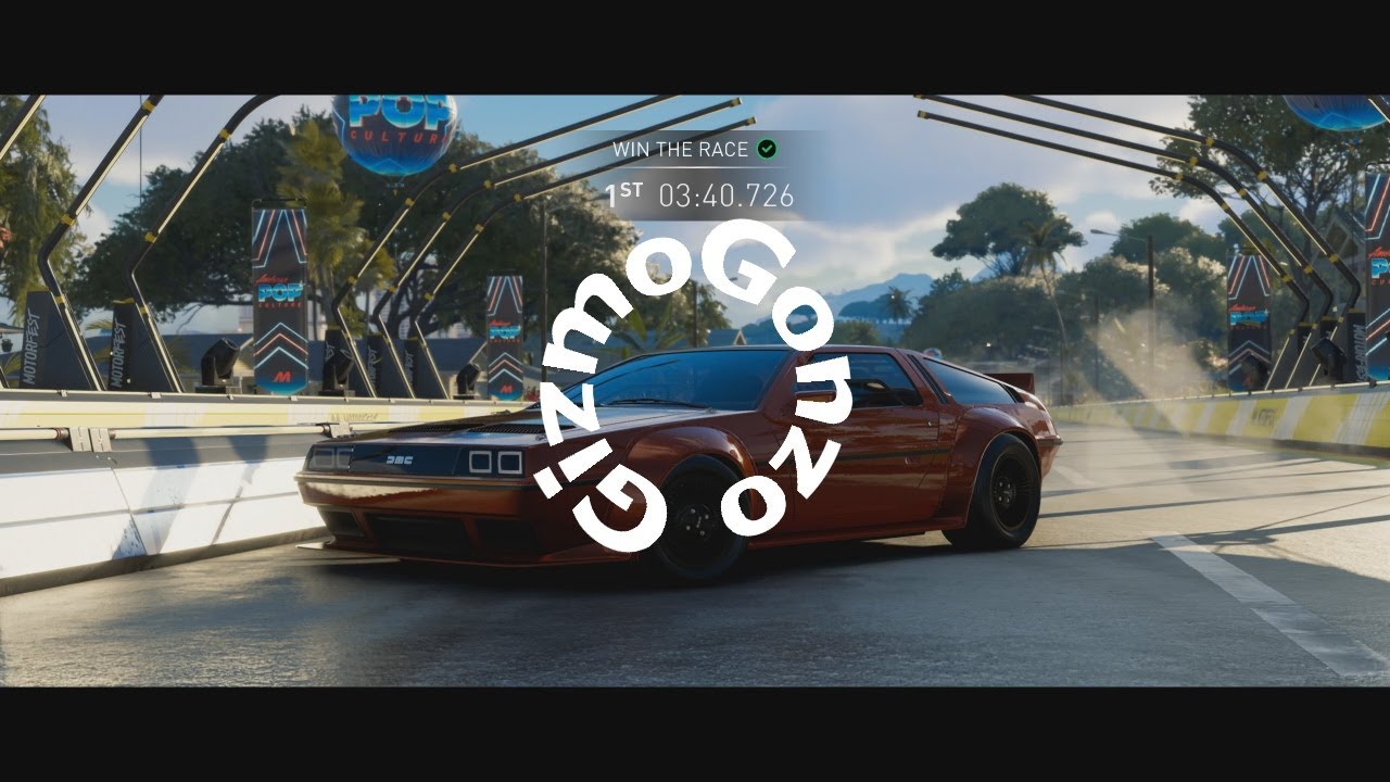 Delorean Sounds Neat-o - Crew Motorfest Summit Challenge - YouTube