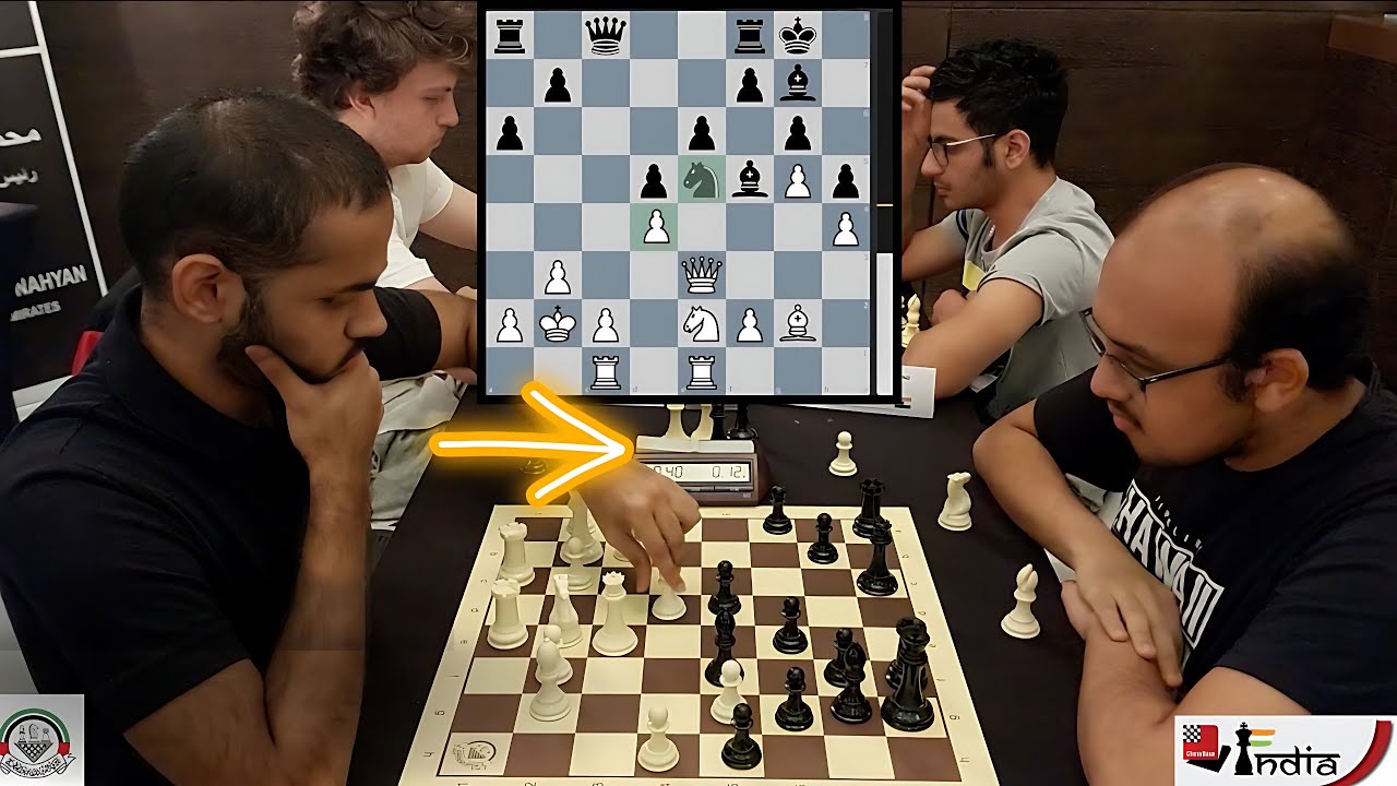 As CRAZY as it Gets | Arjun Erigaisi vs Adham Fawzy | Al-Ain Spring ...