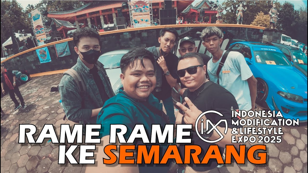 Mendadak Suka Otomotif ! Kemeriahan IMX 2025 Di Sam Poo Kong Semarang ...