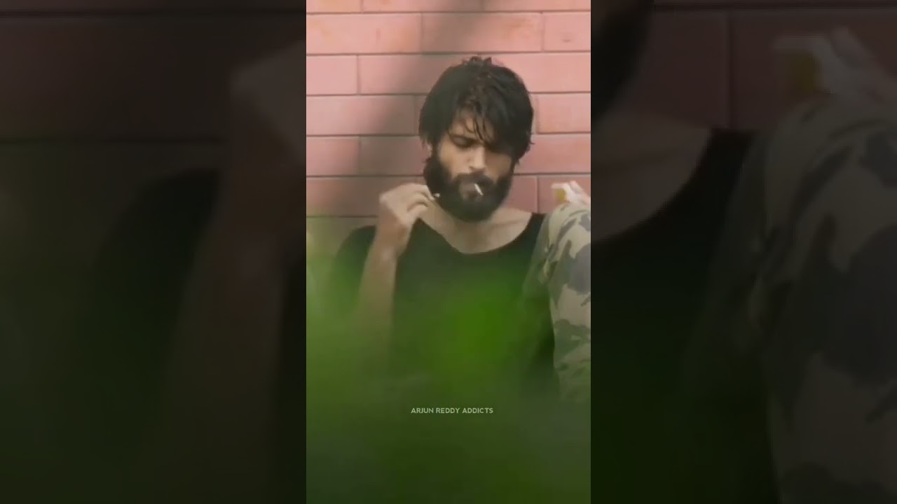 Arjun Reddy X Vijay devarakonda X smoking status video - YouTube