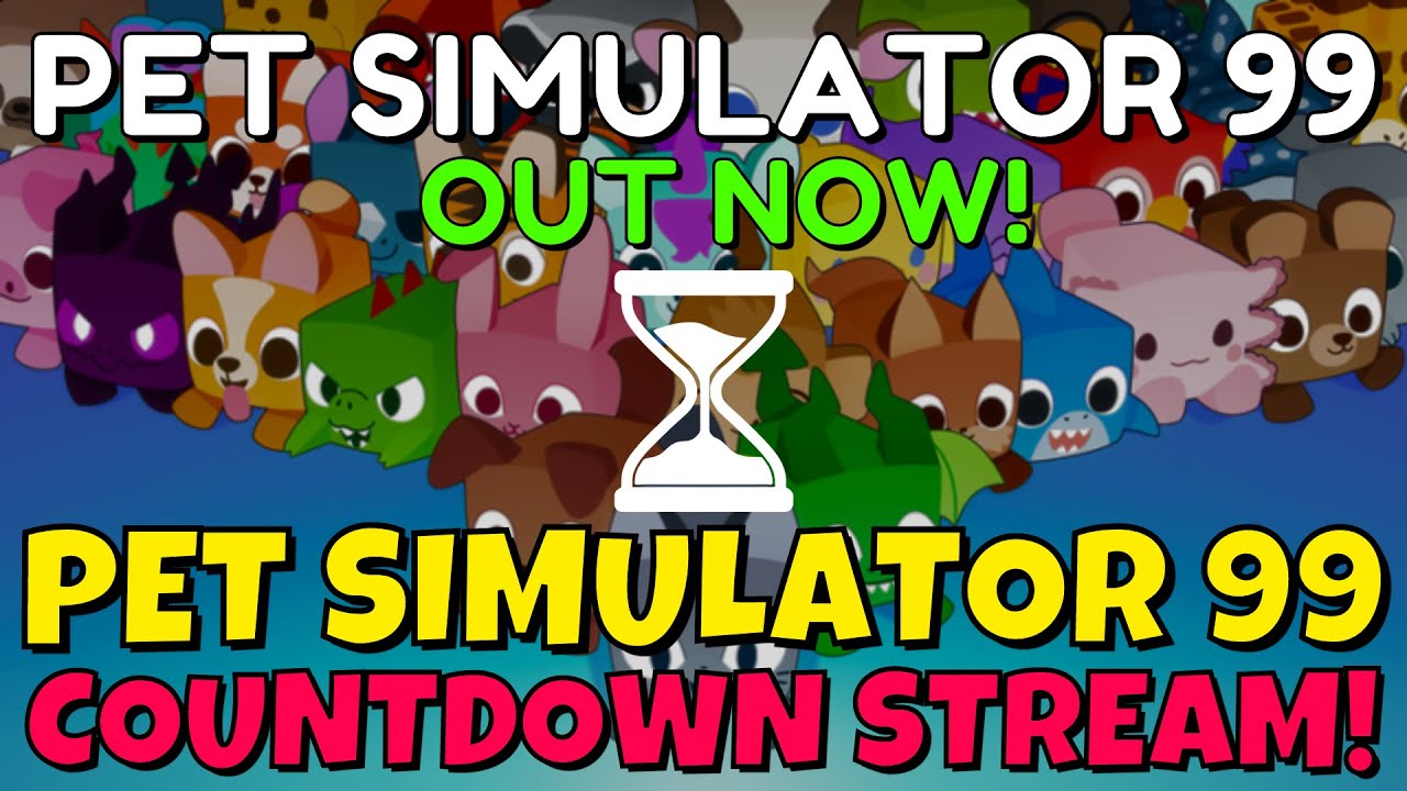 🔴LIVE PLAYING NEW PET SIMULATOR 99! (Pet Simulator 99) - YouTube