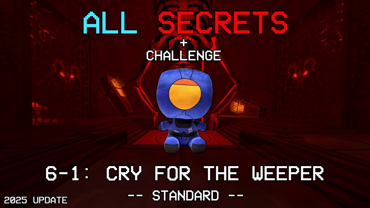 ULTRAKILL 6-1 REWORK: CRY FOR THE WEEPER - (ALL SECRETS, CHALLENGE) - YouTube