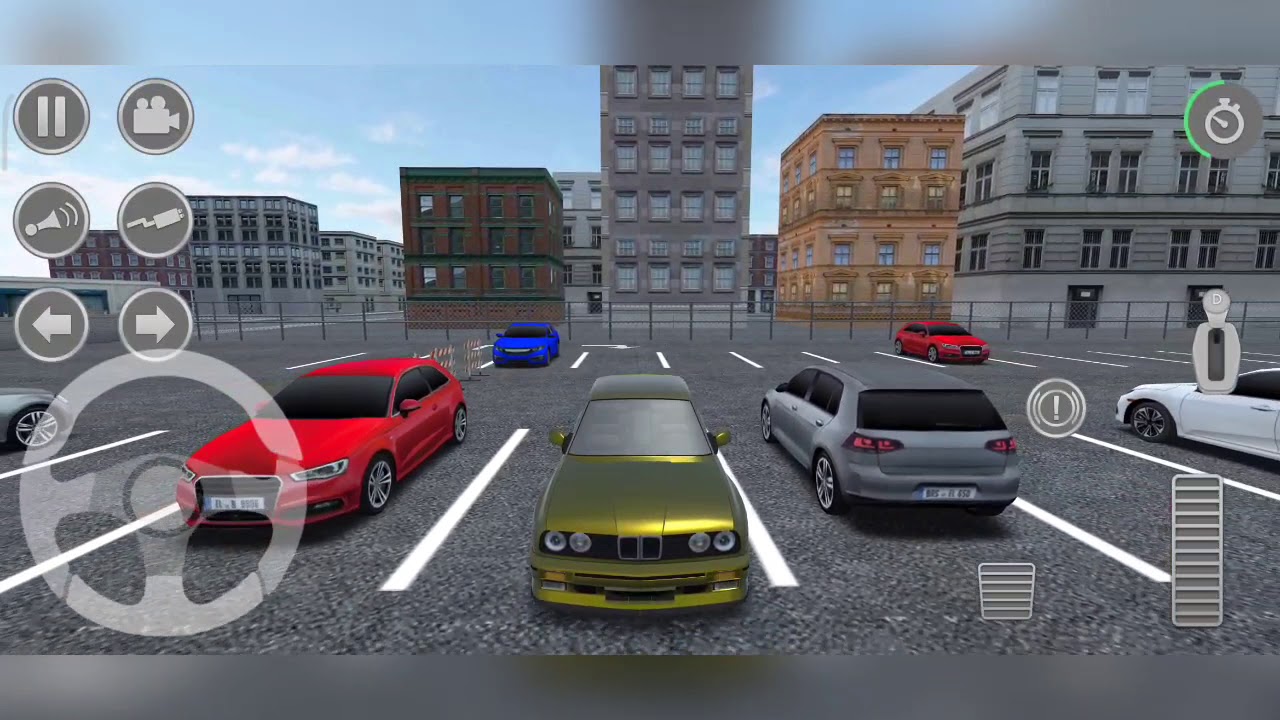 (E30 Old Car Parking) : Android Gameplay / Car Games - YouTube