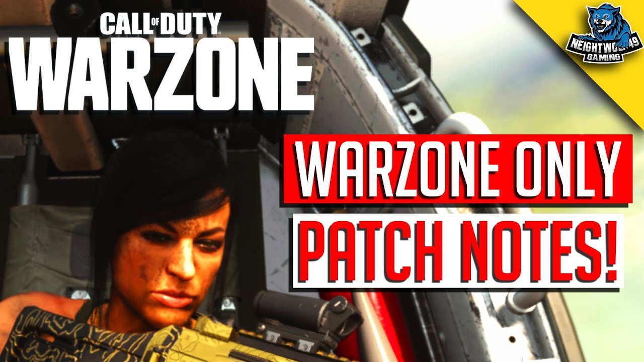 Call of Duty WarZone New Update [COD Patch 2020 1.21 Update] - YouTube