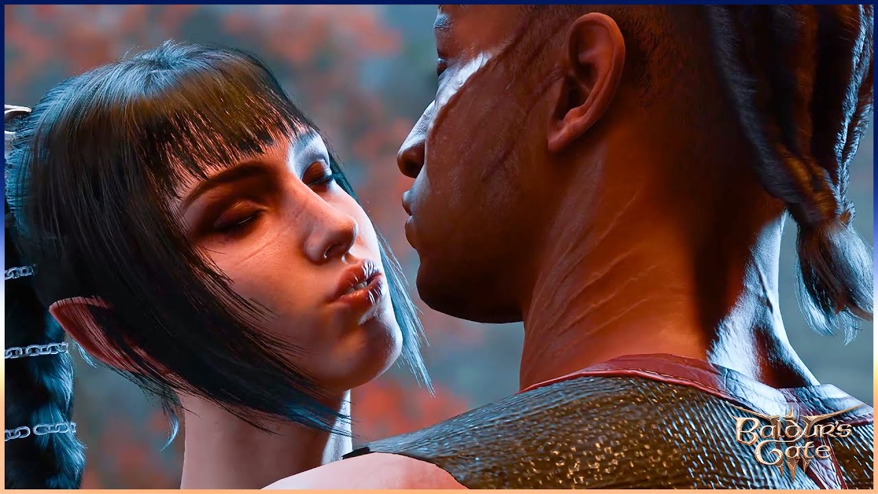 Shadowheart And Wyll Dance And Kiss Romance Scene Youtube