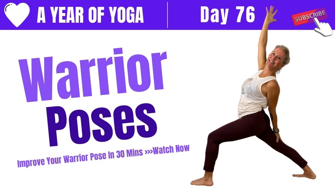 Warrior Pose | 5 Variations Warrior Pose In 30 Mins 👉Watch - YouTube