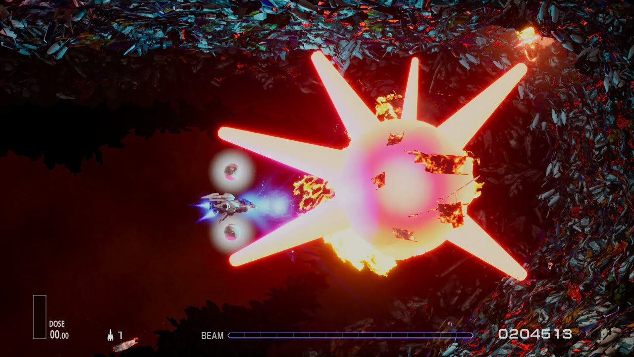 【R-TYPE FINAL 2】[R-Typer 3] Stage 7.0 Opening Run + Boss Fight Quick ...