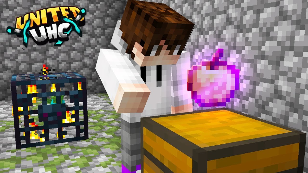 So I found a GOD APPLE in Minecraft UHC... - YouTube