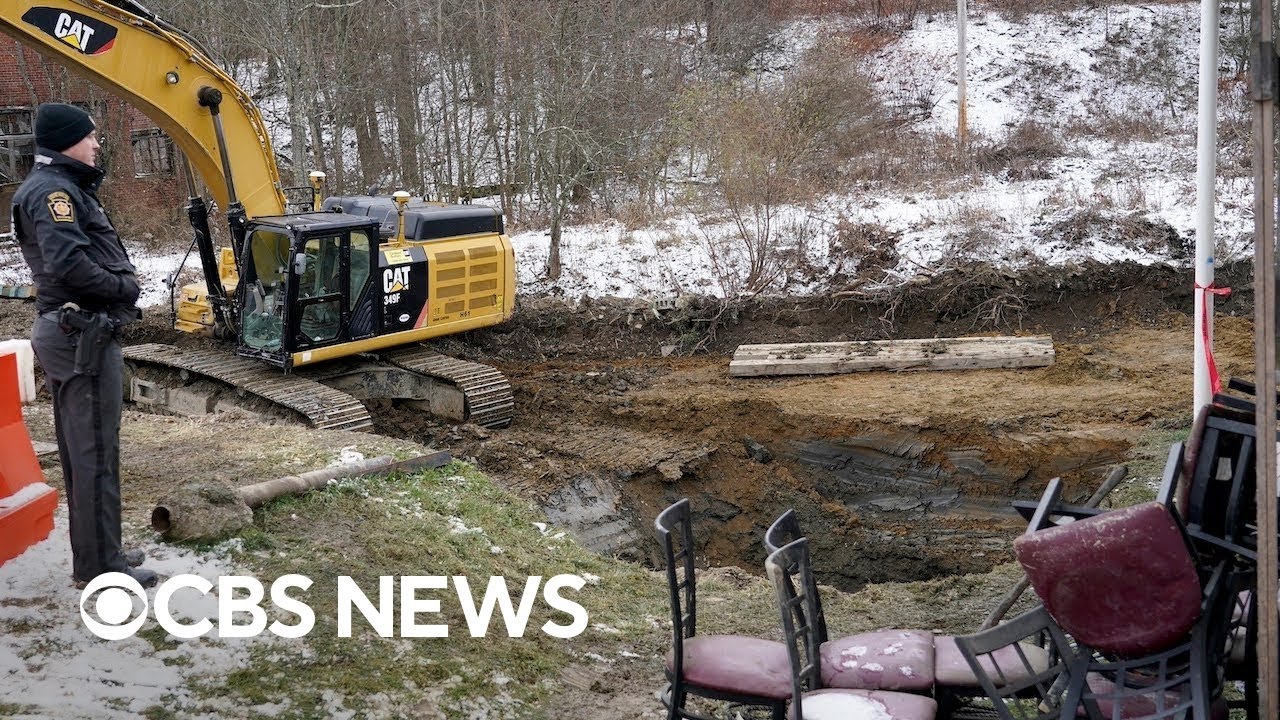 Police hold briefing after body of Pennsylvania grandma who fell into ...