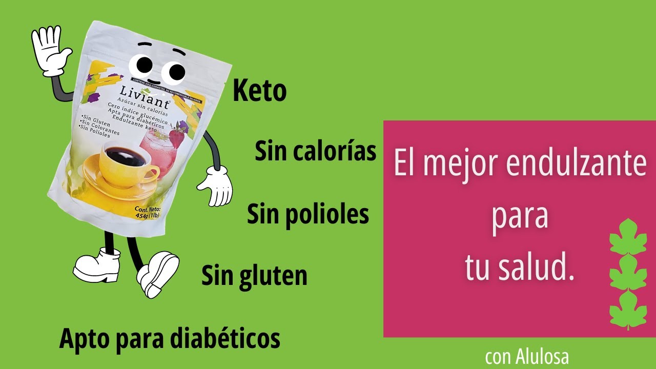El endulzante perfecto para tu salud, con alulosa, sin calorías, apto ...