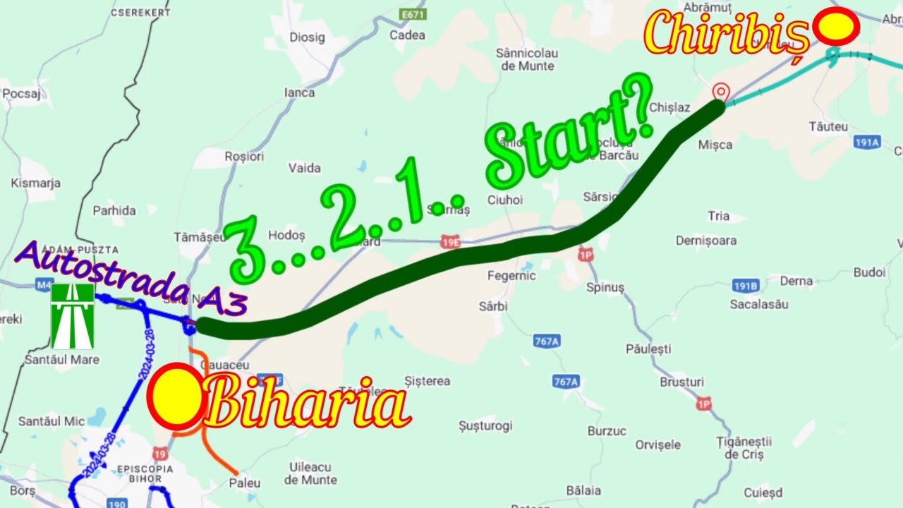 Autostrada A3 Chiribiș - Biharia: Ordin de Începere a Lucrărilor! - YouTube