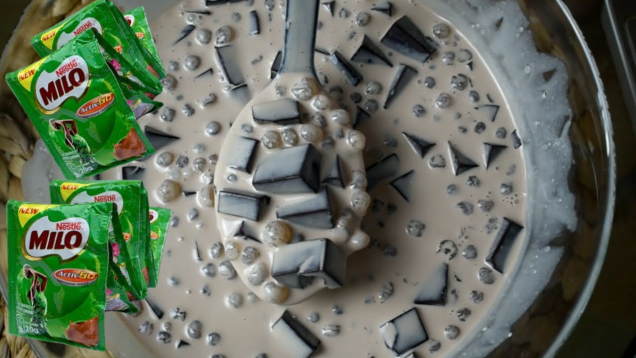 Milo Jelly Salad Recipe | Perfect Dessert Business Idea Must Try! - YouTube