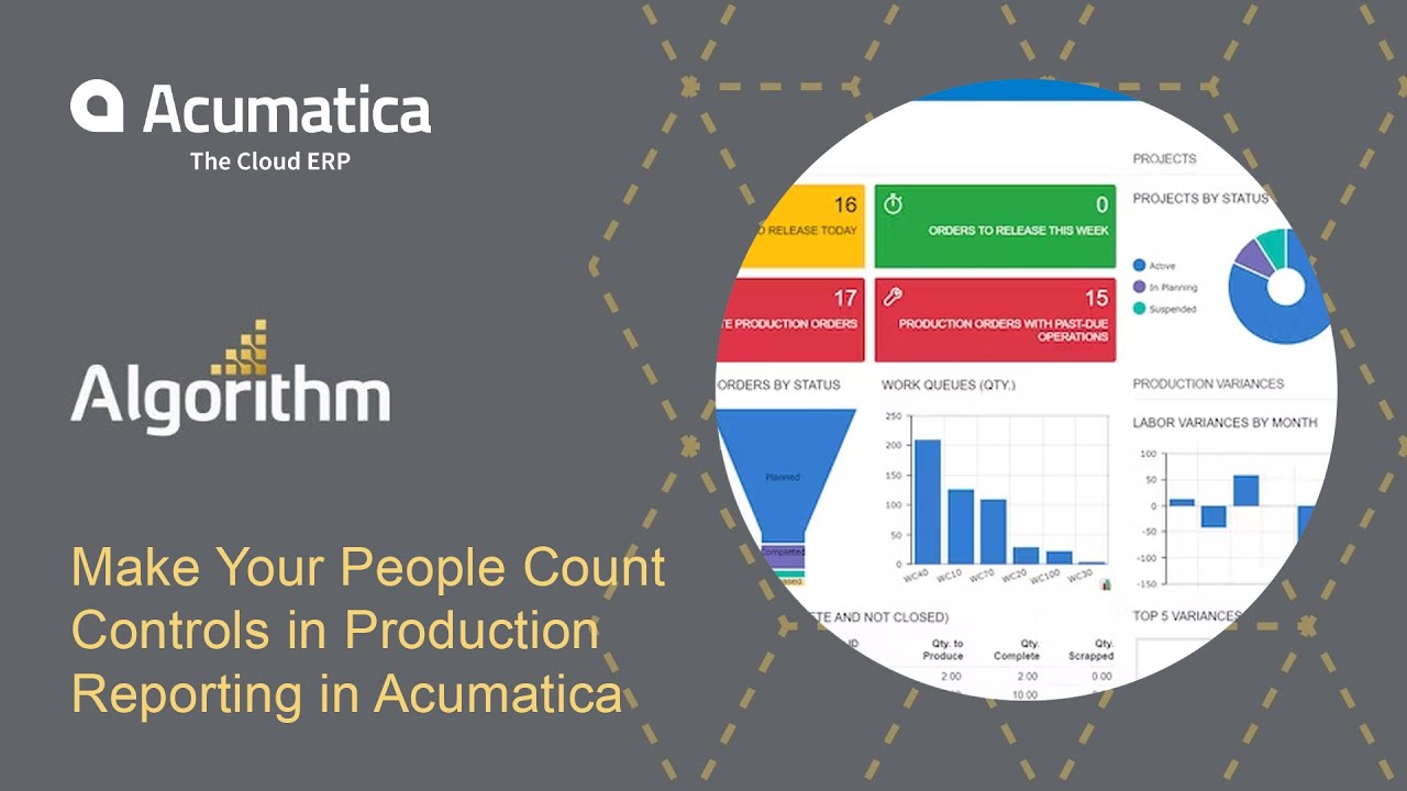 Make Your People Count: Controls in Production Reporting in Acumatica ...