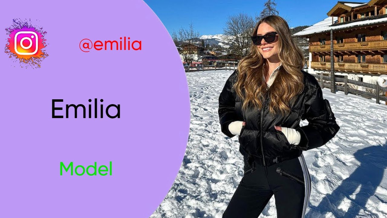 Emilia «Biography Model, Age, Wiki, Boyfriend». - YouTube