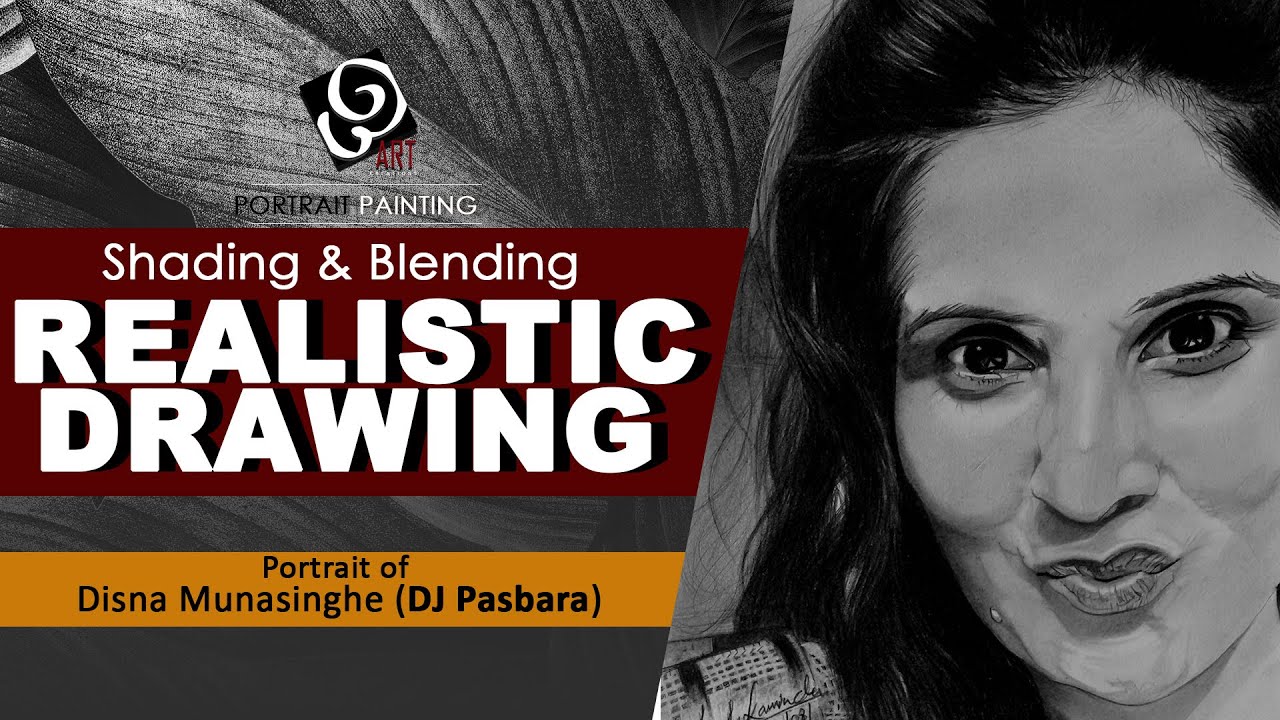 Portrait Of Disna Munasinghe (DJ PASBARA) | Graphite Pencil Drawing ...