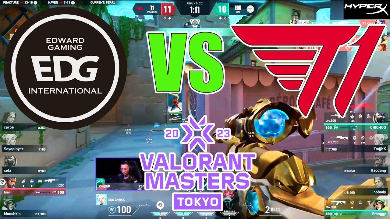 EDG vs T1 | Highlight | VALORANT Masters Tokyo 2023 - YouTube