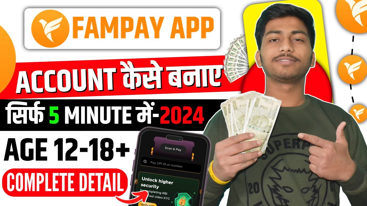 Fampay Account Create | Fampay Account Kaise Banaye | How To Make ...