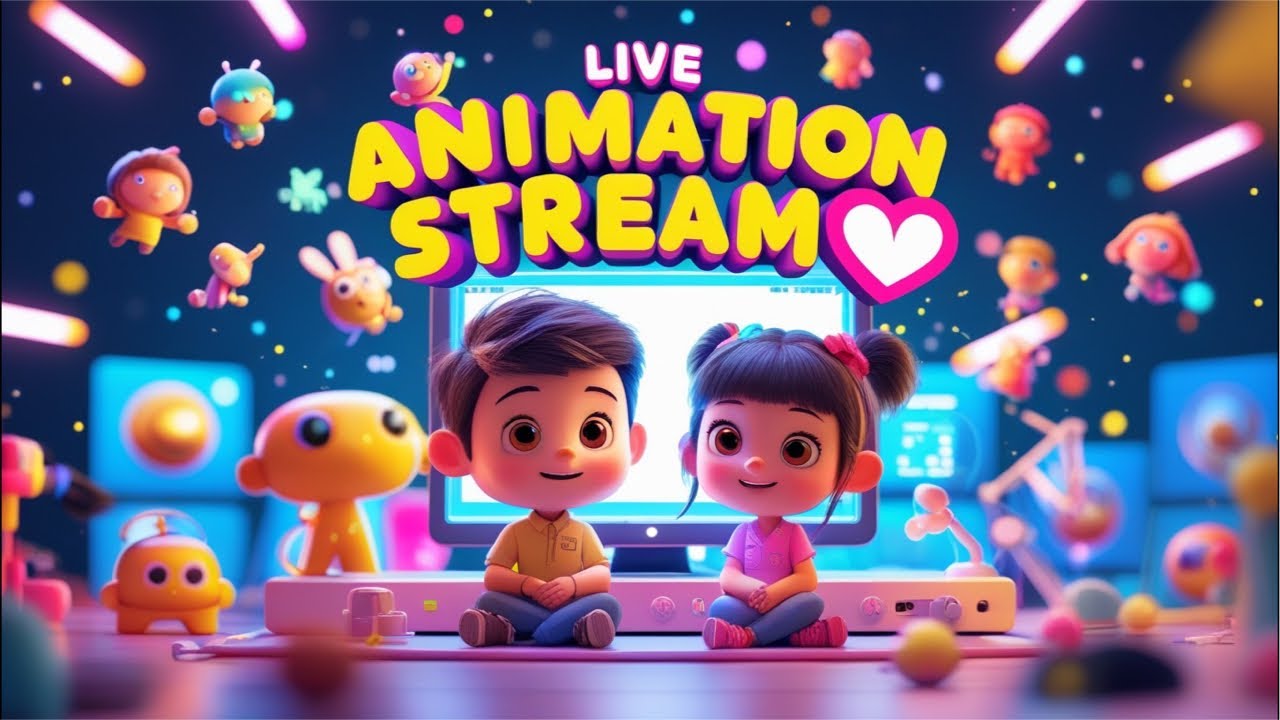 Chill Animated Loops Live | Relax & Study with Smooth Cartoons - YouTube