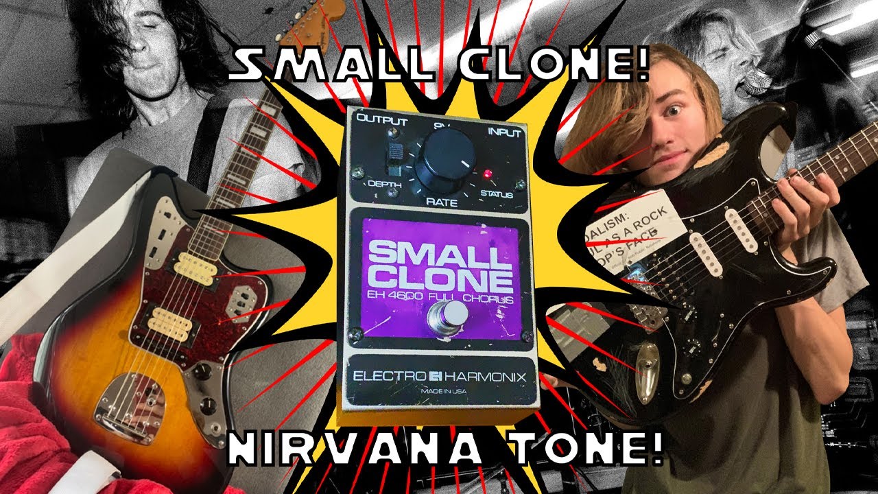 Nirvana Tone With Vintage 1981 Small Clone! - YouTube