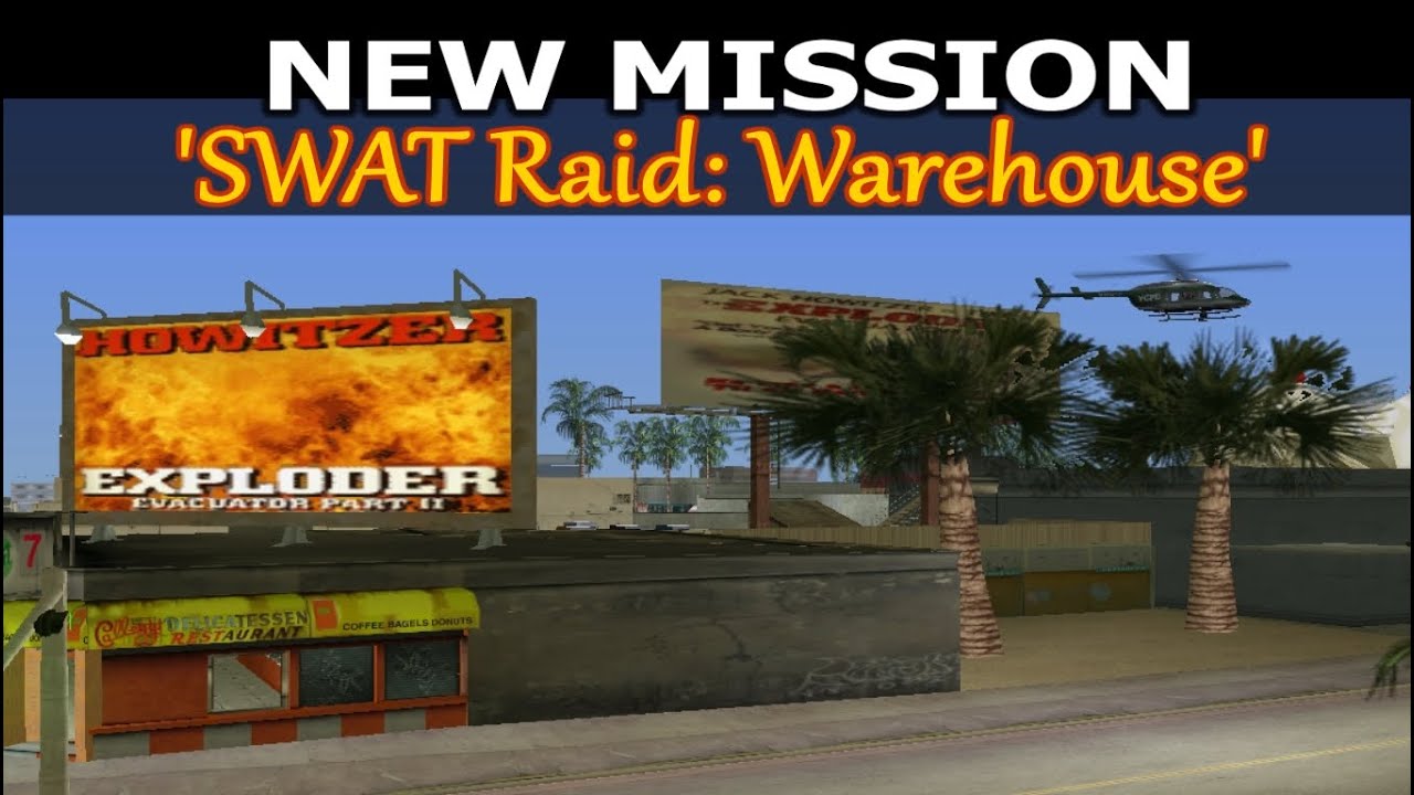 New Shooting Mission in GTA: Vice City - 'SWAT Raid: Warehouse ...