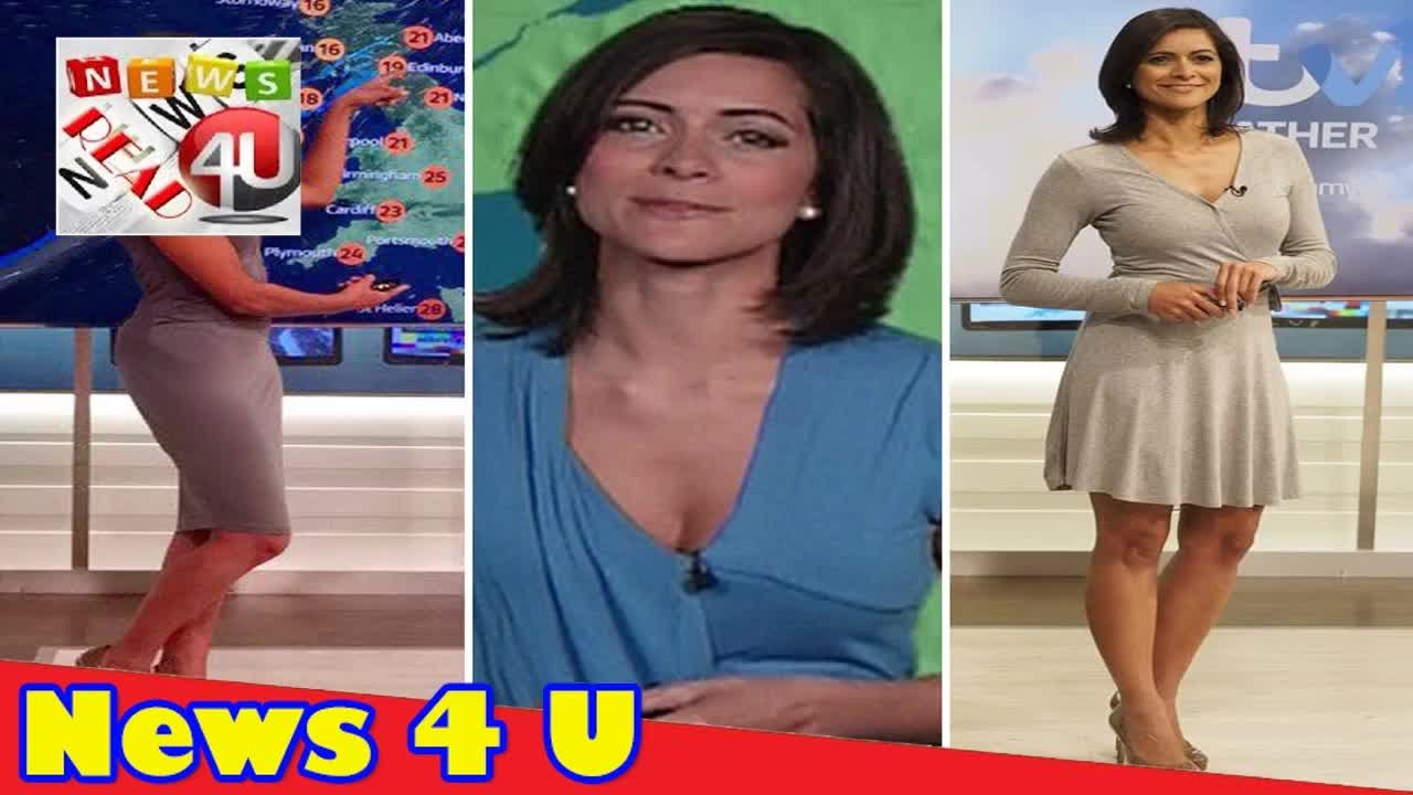 GMB's 'sexiest weather girl' Lucy Verasamy flaunts endless legs in TINY ...